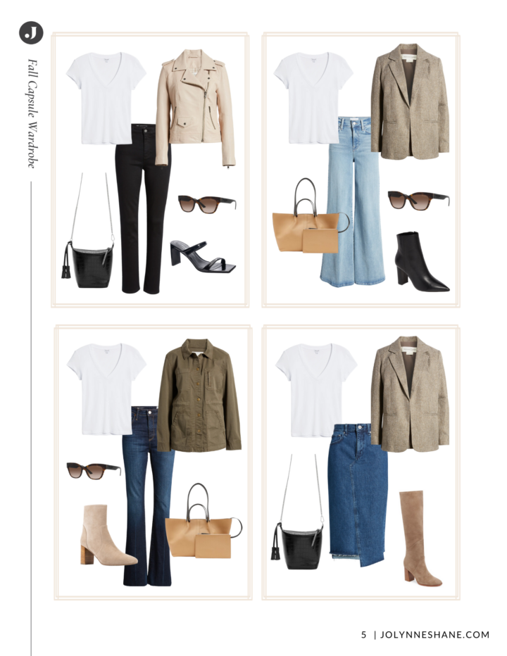 #NSale Fall Capsule Wardrobe | Sidney
