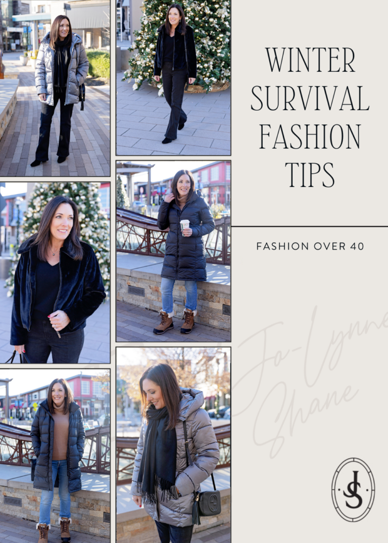 Fashion Tips for Surviving a Cold Winter | Jo-Lynne Shane