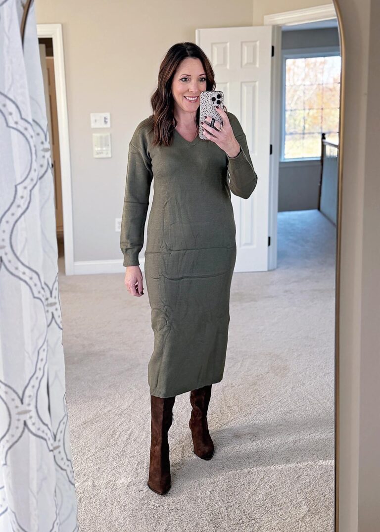 Fall to Winter Wardrobe Refresh: Sweaters, Dresses & Jeans | Jo-Lynne Shane