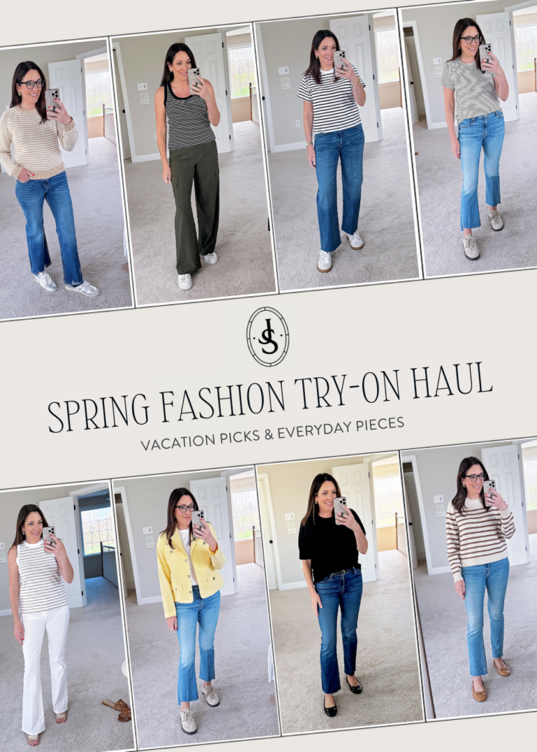 Spring Try-On Catch-Up: Vacation Picks & Everyday Pieces | Jo-Lynne Shane