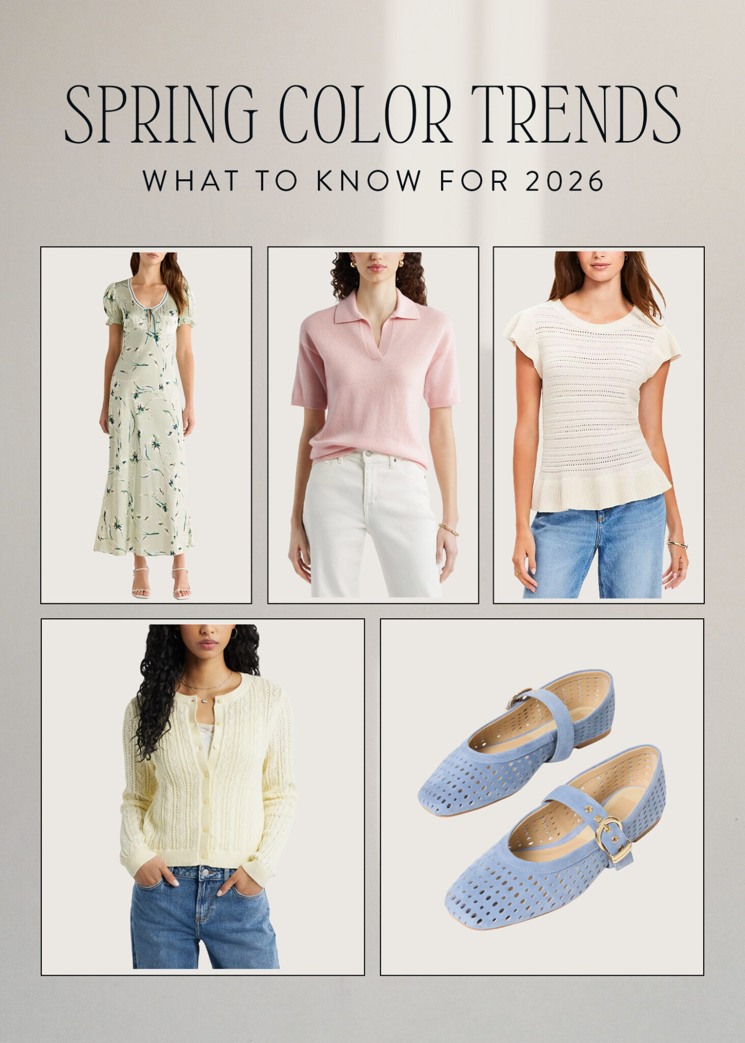 Spring 2026 Color Trends: 5 Wearable Shades